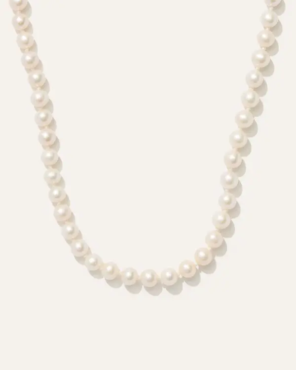 Quince 14k Gold Freshwater Cultured Pearl Strand Necklace - Yellow Gold