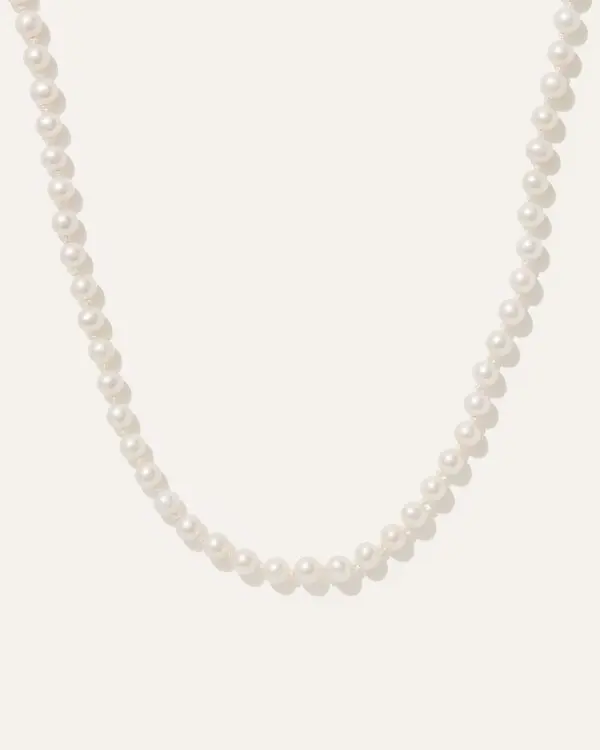 Quince 14k Gold Freshwater Cultured Pearl Strand Necklace - Yellow Gold