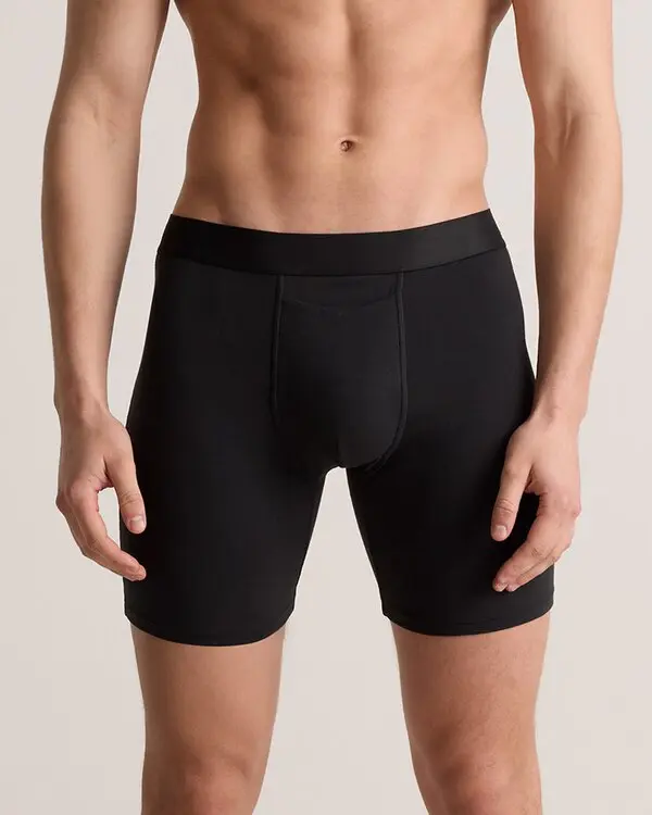 Quince 6 Boxer Brief - Black