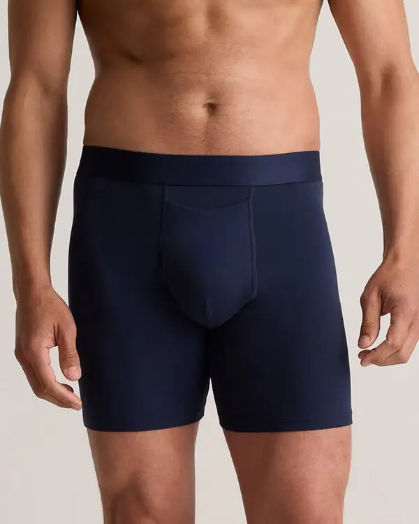 Quince 6 Boxer Brief - Navy