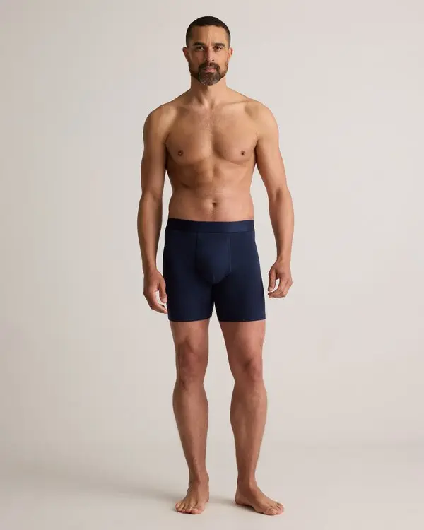 Quince 6 Boxer Brief - Navy