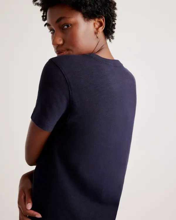 Quince Slub Crewneck T-shirt