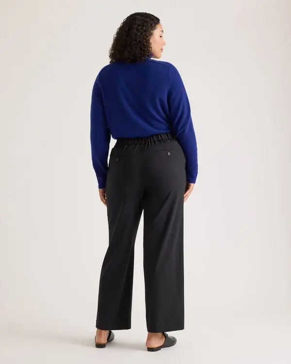 Quince Italian Wool Pleated Trousers