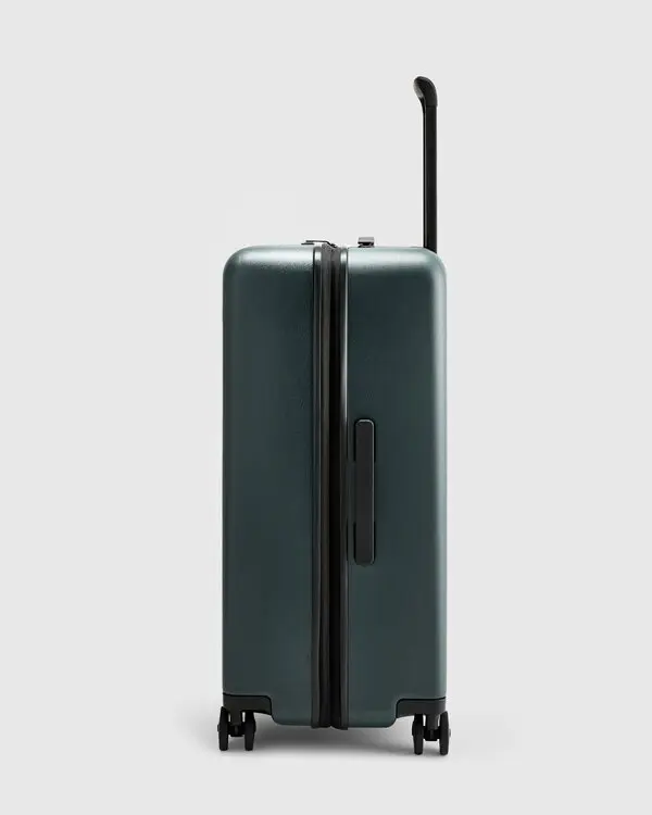 Quince Expandable Large Check-in Suitcase - Dark Green