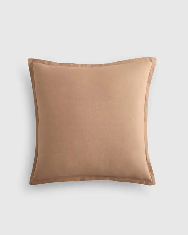 Quince European Linen Sham - Latte