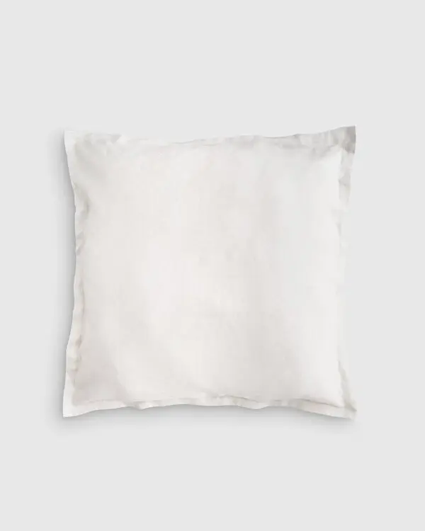 Quince European Linen Sham - White