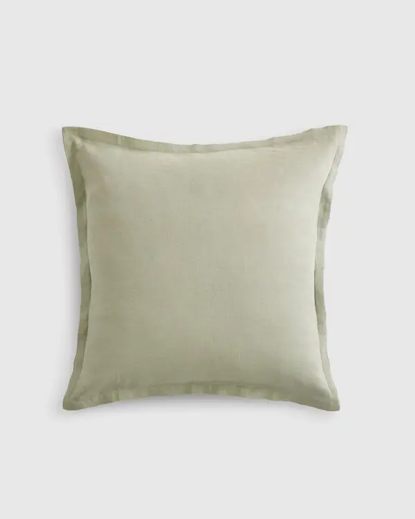 Quince European Linen Sham - Willowleaf