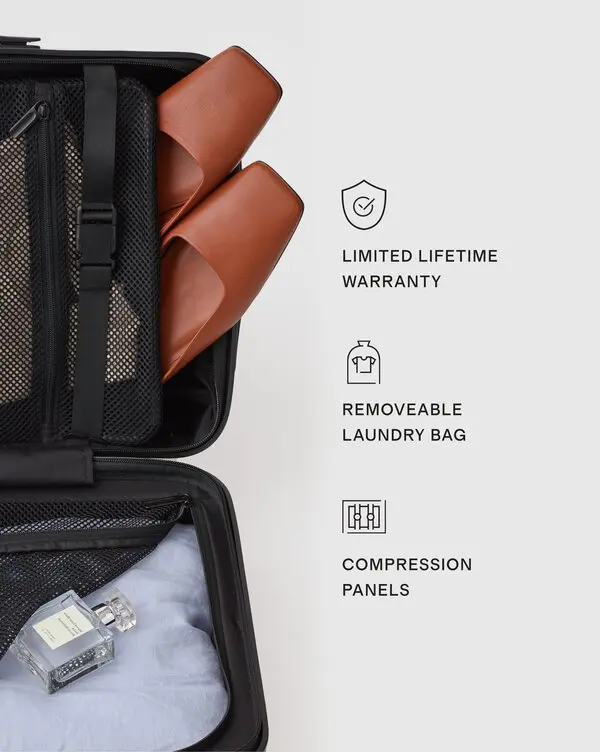 Quince Expandable Carry-on Suitcase - Tan