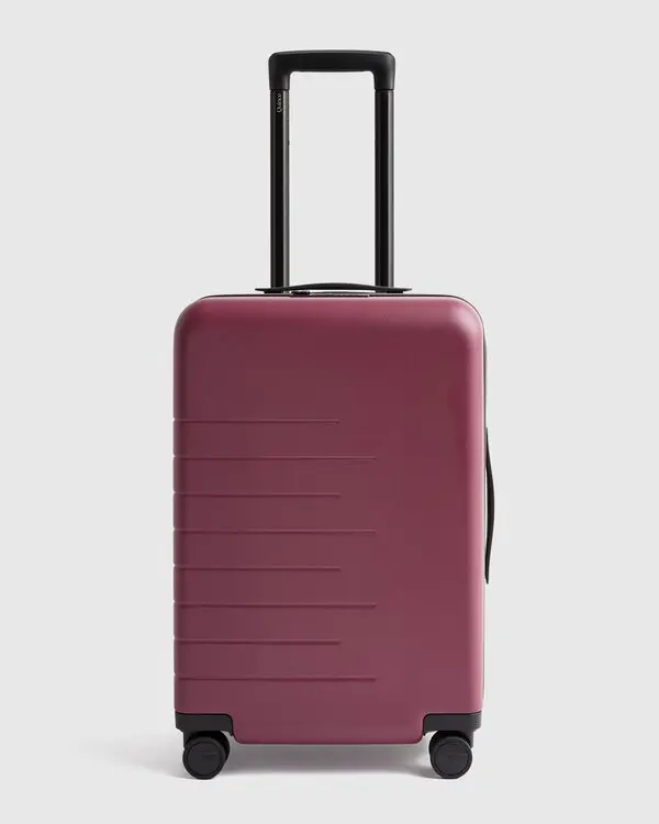 Quince Expandable Carry-on Suitcase - Wine