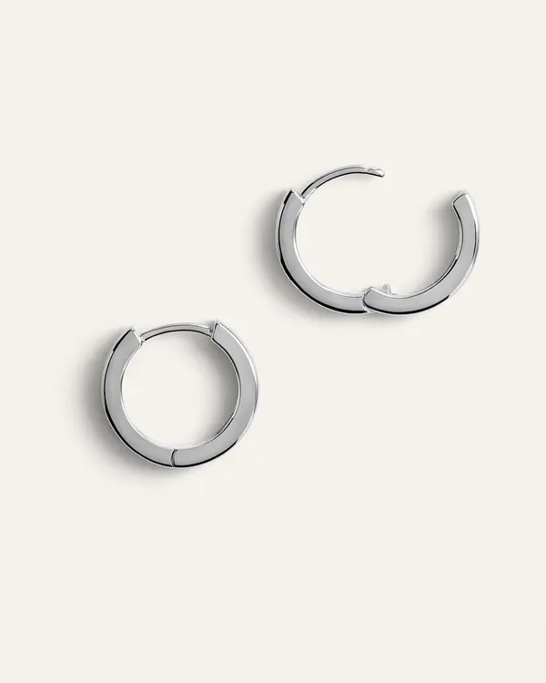 Quince Huggie Hoop Earrings