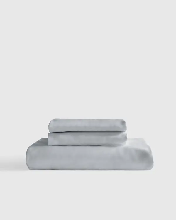 Quince Bamboo Fitted Sheet Set - Mist