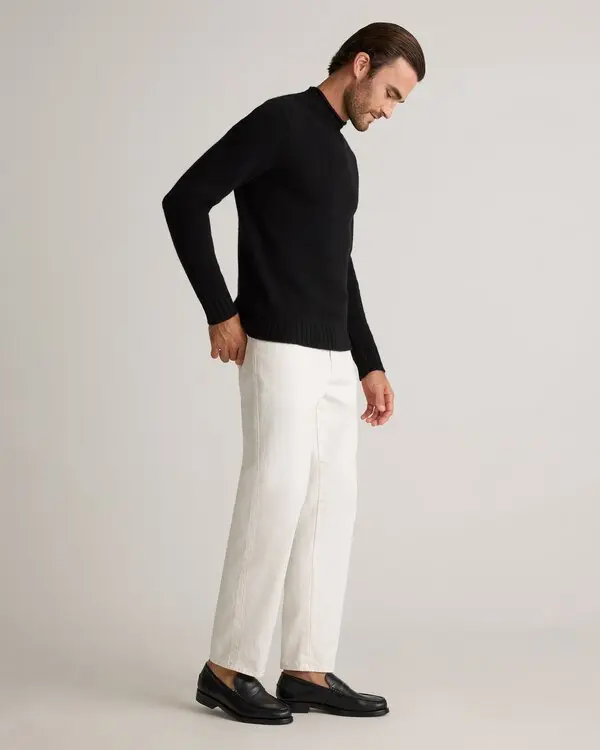 Quince 100% Yak Wool Roll Neck Sweater