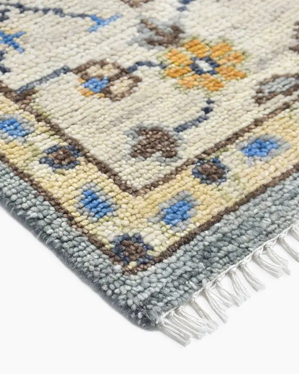 Quince Reed Hand-knotted Wool Rug