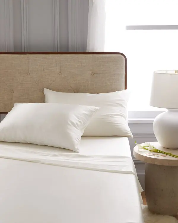 Quince Mulberry Silk Fitted Sheet - Ivory