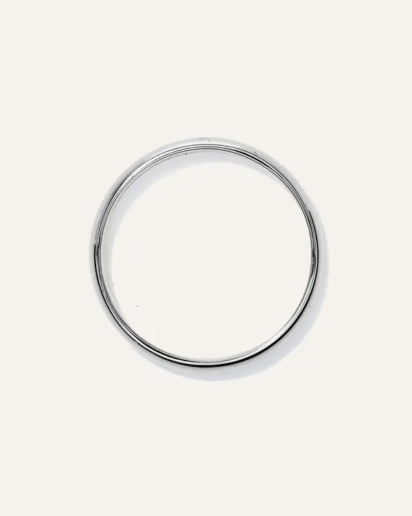 Quince Low Dome Band Ring - Platinum