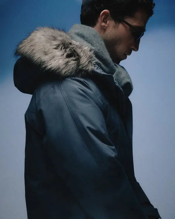Quince Responsible Down Hooded Parka - Carbon Grey