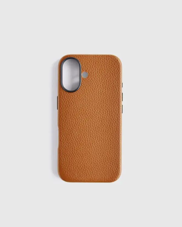 Quince Leather Phone Magsafe Case - Cognac