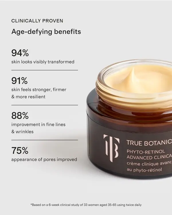 Quince True Botanicals Phyto-retinol Advanced Clinical Cream, Skincare