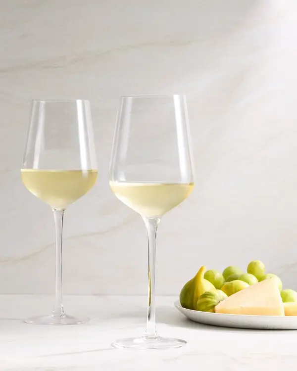 Quince Mouth Blown White Wine Glass, Set Of 4