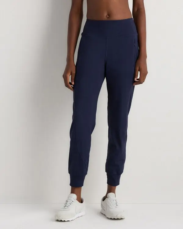 Quince Whistler Mid-rise Thermal Jogger - Deep Navy