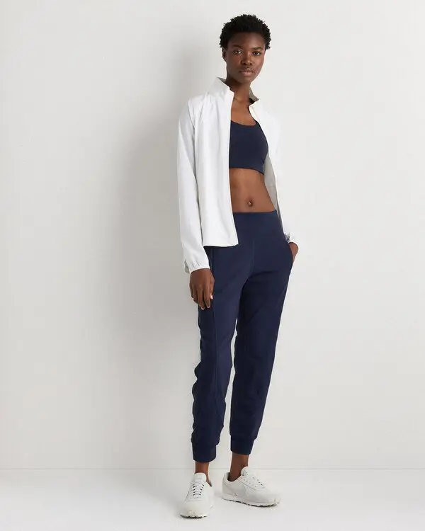 Quince Whistler Mid-rise Thermal Jogger - Deep Navy
