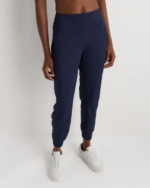 Quince Whistler Mid-rise Thermal Jogger - Deep Navy