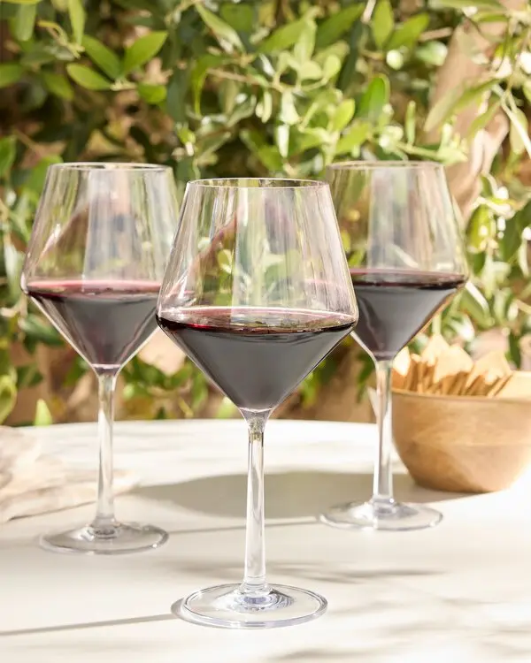Quince Fortessa Sole Tritan Outdoor Red Wine Glass, Set Of 6, Acrylic - One-color