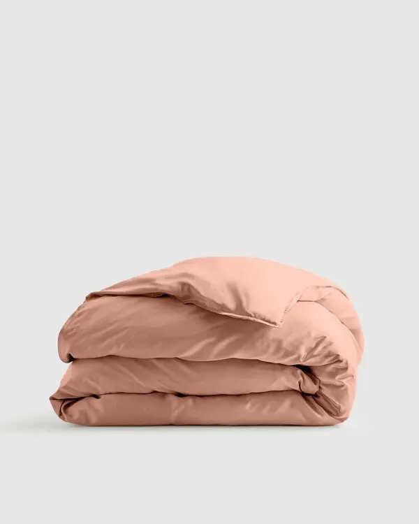 Quince Bamboo Duvet Cover - Clay