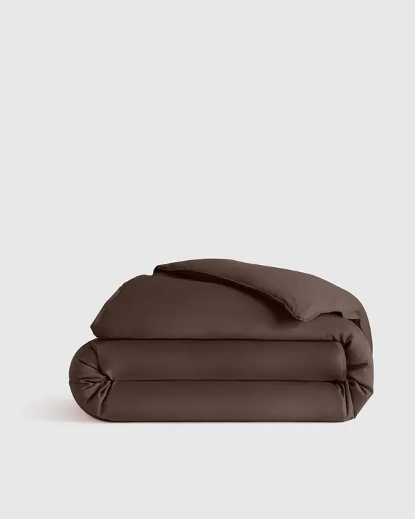 Quince Bamboo Duvet Cover - Espresso