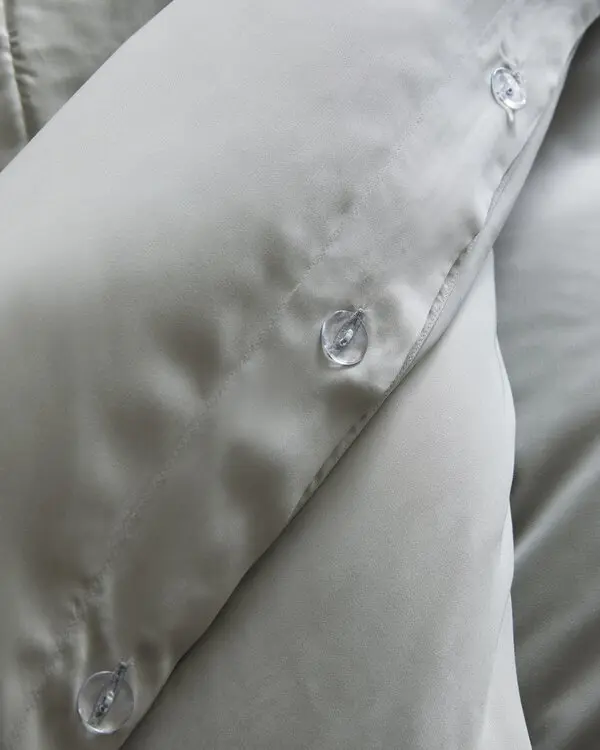 Quince Bamboo Duvet Cover - Eucalyptus