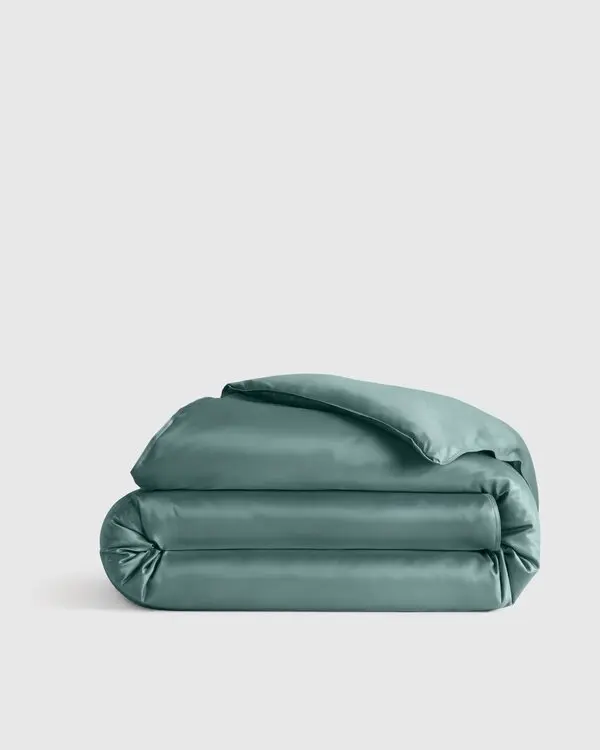 Quince Bamboo Duvet Cover - Ocean