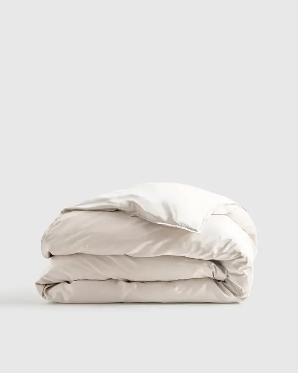 Quince Bamboo Duvet Cover - Sand