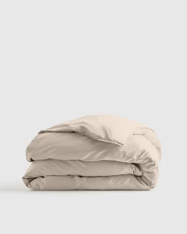 Quince Bamboo Duvet Cover - Sand