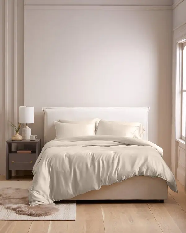 Quince Bamboo Deluxe Bedding Bundle - Sand