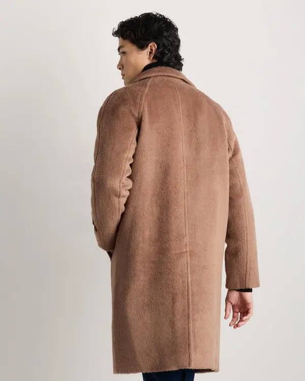 Quince Alpaca-wool Overcoat - Rustic Brown