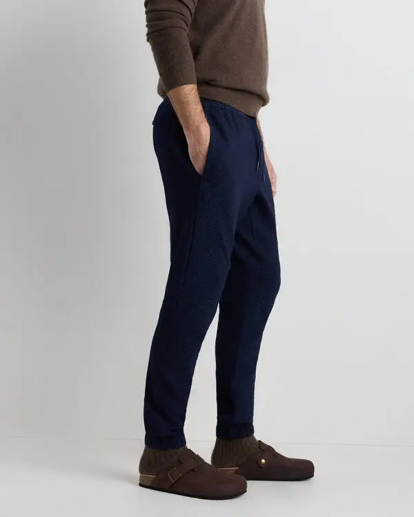 Quince Waffle Knit Joggers