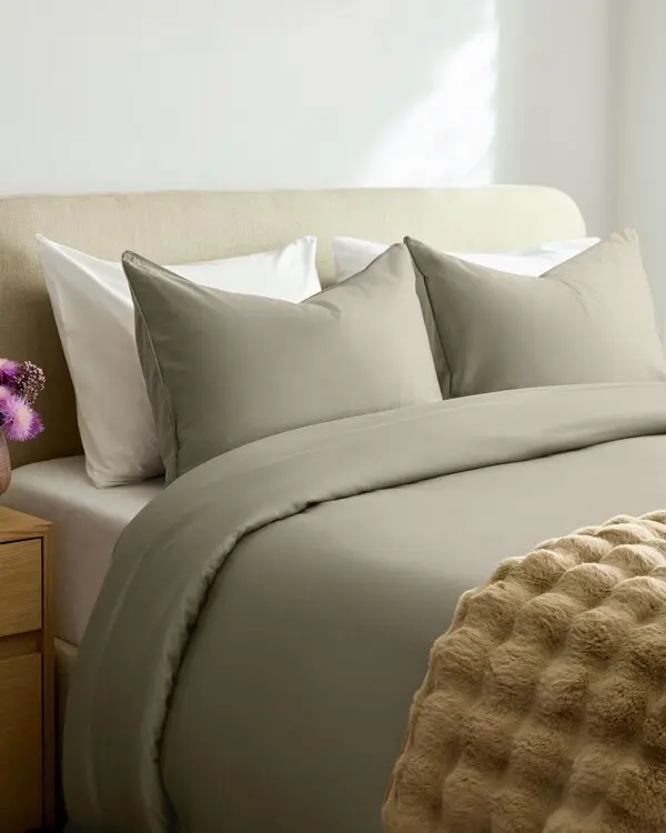 Quince Sateen Comforter Set - Dried Sage
