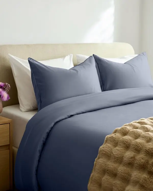 Quince Sateen Comforter Set - Mineral