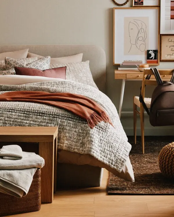 Quince Mongolian Cashmere Throw - Persimmon