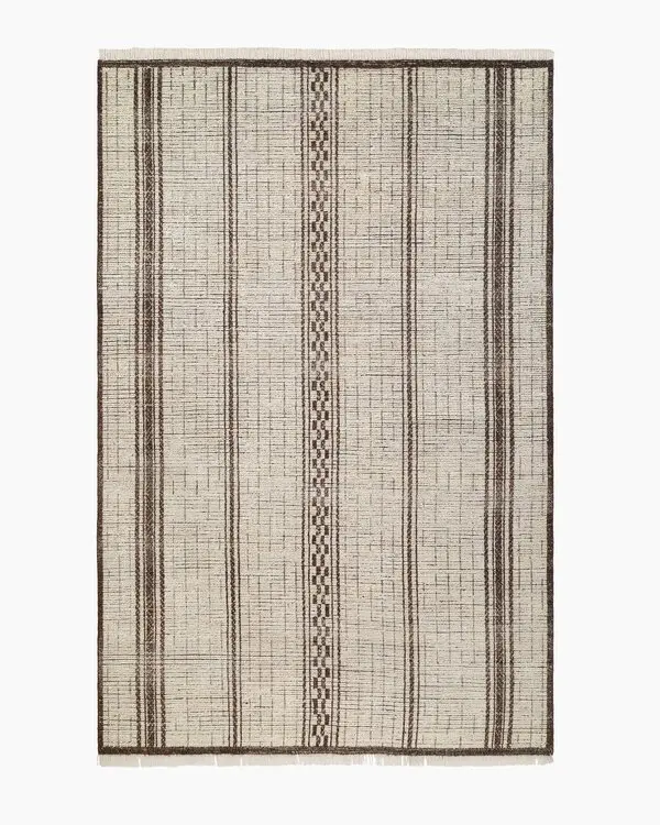 Quince Nahla Hand-knotted Wool Rug - Beige