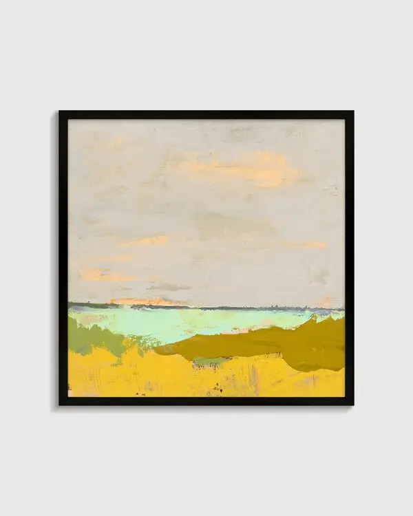 Quince Cote D'azur Andrea Stokes, Wood Frame - Black