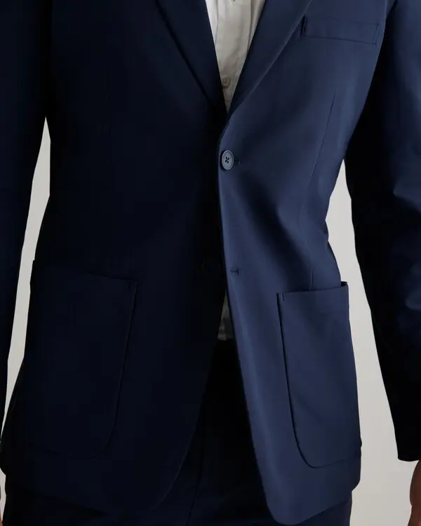 Quince Performance Stretch Technical Blazer - Deep Navy