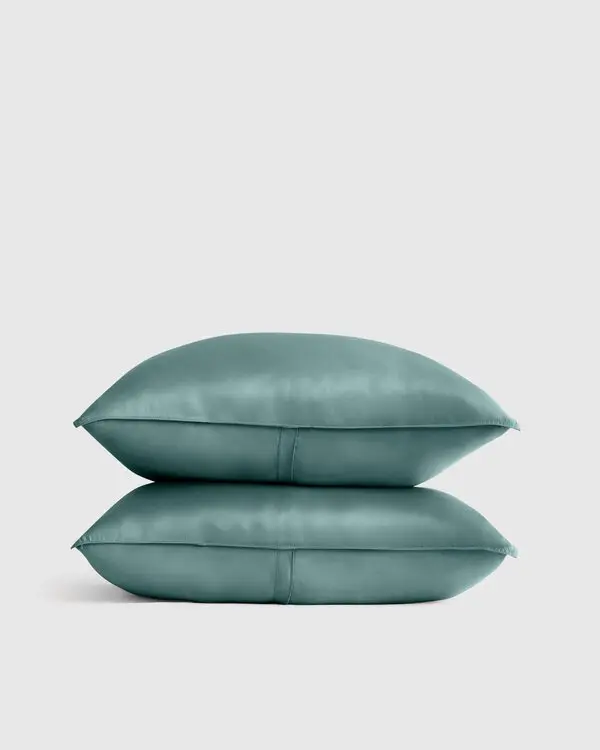 Quince Bamboo Sham Set - Ocean