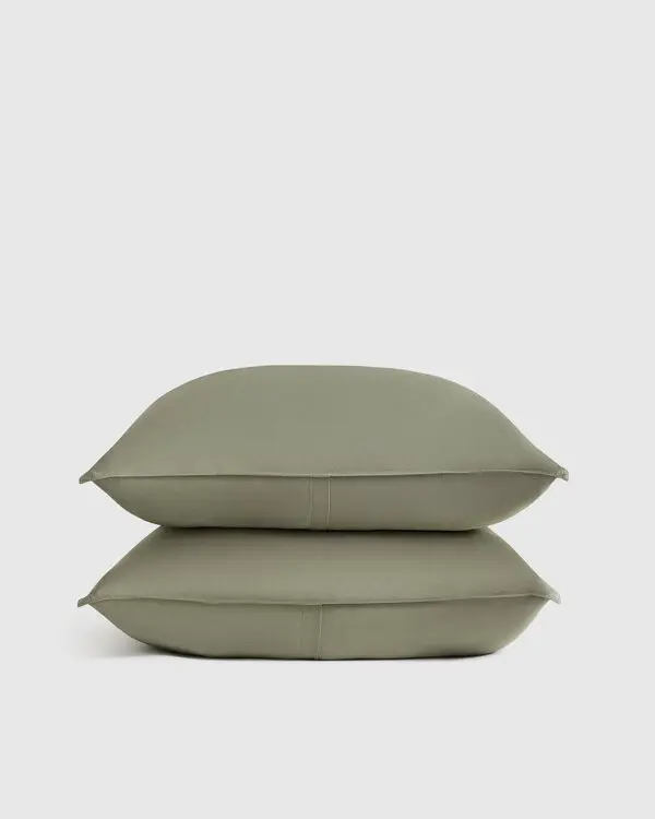Quince Bamboo Sham Set - Sage