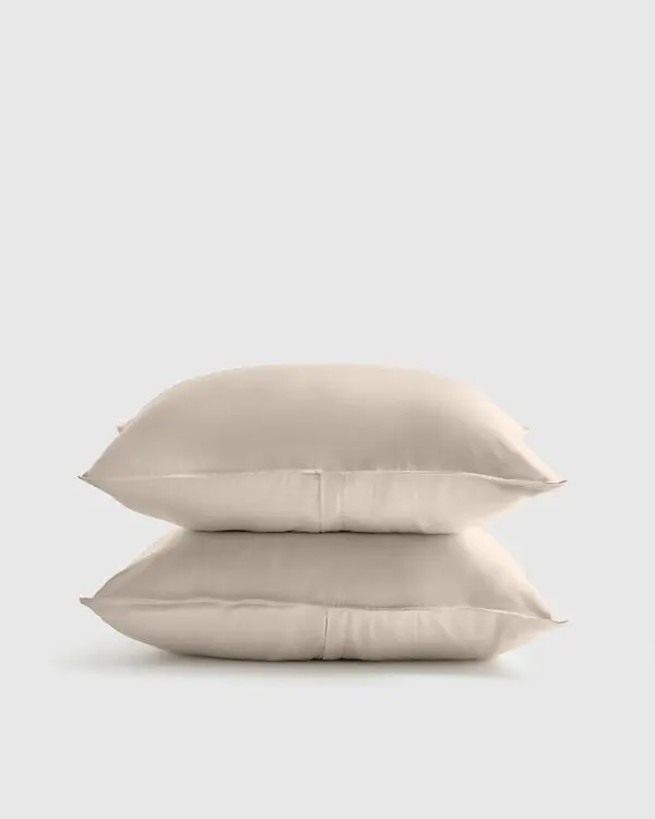 Quince Bamboo Sham Set - Sand