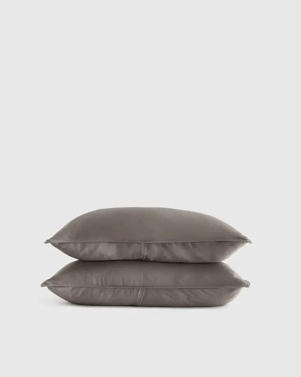 Quince Bamboo Sham Set - Stone