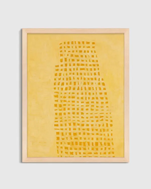 Quince Gold Tower Stephanie Dennis, Wood Frame - Maple