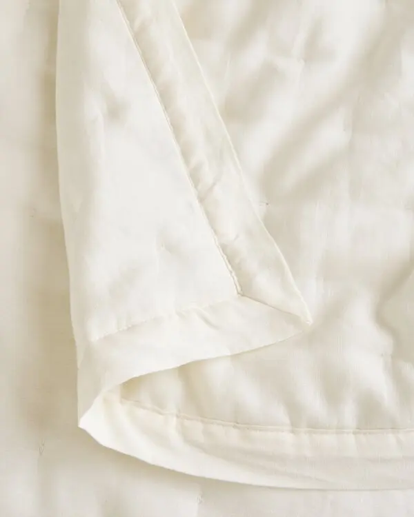 Quince European Linen Dream Quilt - Ivory