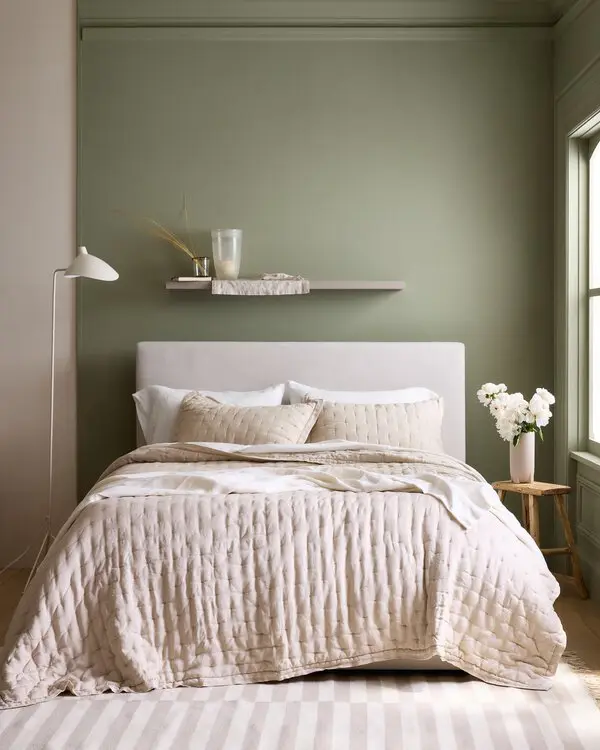 Quince European Linen Dream Quilt - Sand