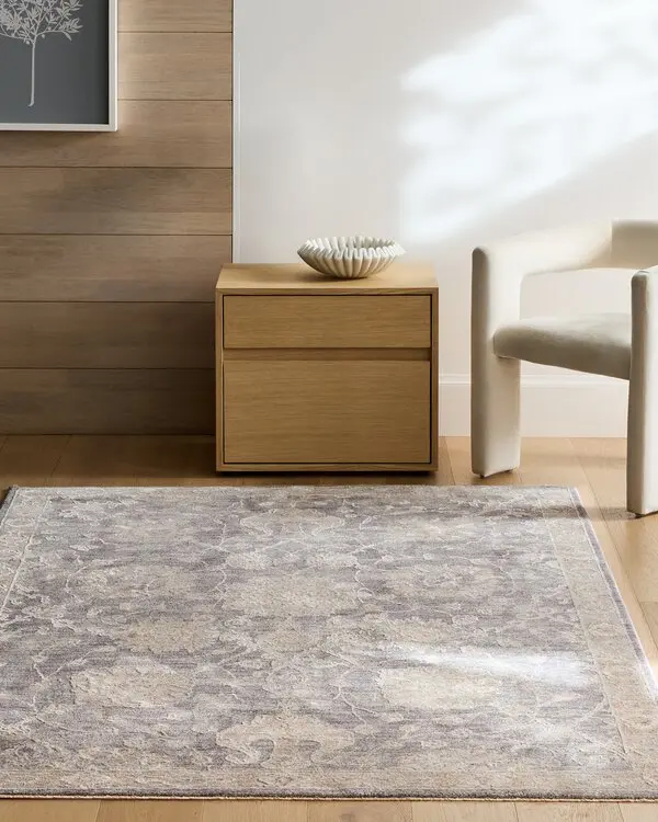Quince Eden Performance Rug - Grey